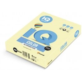 IQ Colored Copy Paper, Canary Yellow, A4, 80gsm, 500 Sheets/Ream